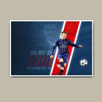 Footballer David Beckham Stunning Wall Hang Fine Art Print - Abstract ...