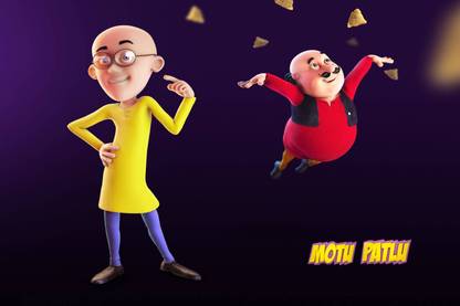 Poster Motu Patlu Cartoon 860 Photographic Paper - Animation & Cartoons ...