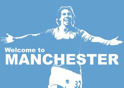 Welcome to Manchester Poster Paper Print - Gaming, Quotes & Motivation ...