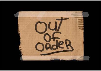 EurekaDesigns Out Of Order Poster Paper Print - Abstract posters in ...