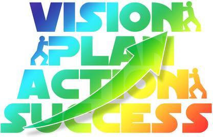 action plan motivational poster Fine Art Print - Quotes & Motivation ...