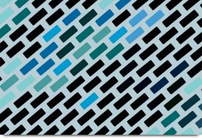 Diagonal Rectangles Pattern Paper Print - Abstract posters in India ...