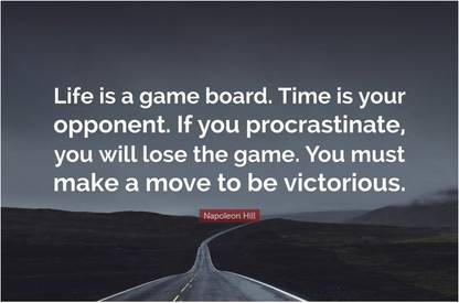 Make Your Move Motivational Quote Poster Paper Print - Quotes ...