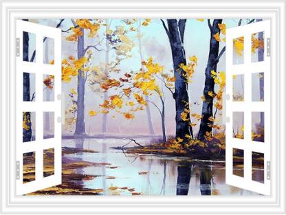 Window Poster 9027 Paper Print - Nature posters in India - Buy art ...