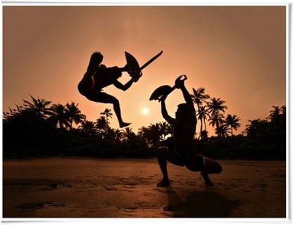 dailyobjects-dangerous-dance-large-wall-art-print Paper Print - aman ...