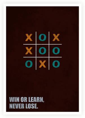 Win Or Learn, Never Lose Business Quotes Paper Print - Quotes ...