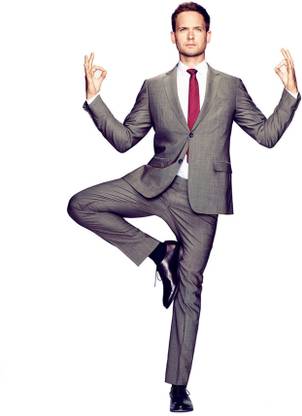 Suits - Mike Ross - Standing Meditation Pose Paper Print - TV Series ...