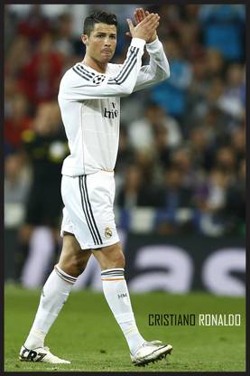 Cristiano Ronaldo Footballer Poster Paper Print - Sports posters in ...