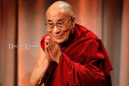 Dalai Lama Poster Paper Print - Personalities posters in India - Buy ...