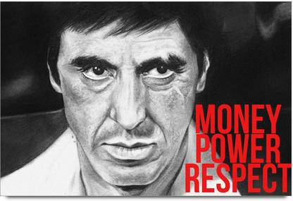 RangeeleInkers Godfather Money Power respect Laminated Poster Paper ...