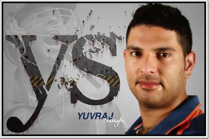 Posterhouzz Yuvraj Singh Poster Fine Art Print - Sports posters in ...