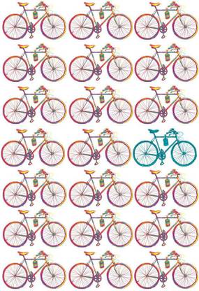 Cycle Fine Art Print - Art & Paintings, Decorative posters in India ...