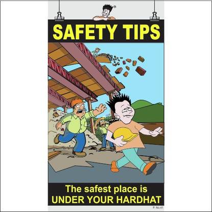 Spooky Poster-Safety Tips Paper Print - Educational, Educational ...