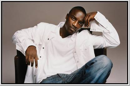 Posterhouzz Akon Poster Paper Print - Music posters in India - Buy art ...