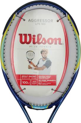 WILSON Aggressor Lite 100 Unstrung Tennis Racquet - Buy WILSON ...