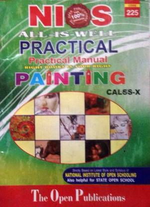 NIOS All Is Well Guide + Sample Paper Practical Painting Class 10th ...