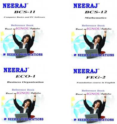 Ignou BCA 1st Semester Help Book - BCS 11 ! BCS 12 ! ECO 1 ! FEG 2: Buy ...