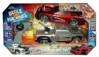 Jada Toys Battle Machines Radio Control Laser Combat Tag Car Set ...