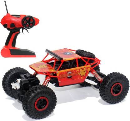 ToysBuggy 1:18 4WD Remote Control Iron Man Rock Crawler Rally Car - 1: ...