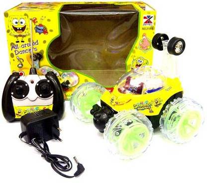 ToysBuggy Spongebob Rechargeable Stunt Car - Spongebob Rechargeable ...