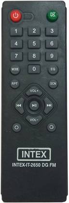 Intex Remote Controller Compatible Home Theater Remote (IT-2650 DG FM ...