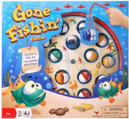 Cardinal Industries Gone Fishing Game - Gone Fishing Game . Buy Fish ...