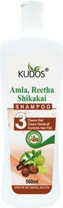 KUDOS Amla, Reetha & Shikakai Shampoo - Price in India, Buy KUDOS Amla ...