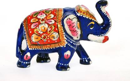 pa Metal Welcome Elephant Decorative Showpiece - 12 cm Price in India ...