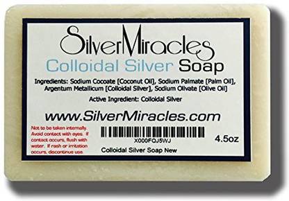 Silver Miracles Colloidal Silver Soap - Price in India, Buy Silver ...