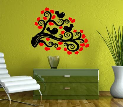 Smart Wall Guru 61.73 cm Decorative Decal Self Adhesive Sticker Price ...