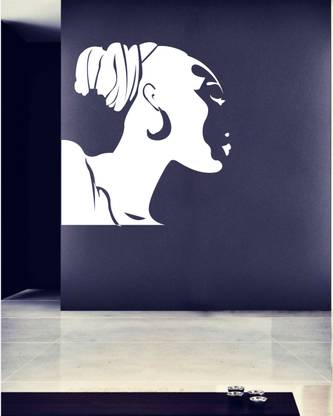 creatick Studio Sticker of Creatick Studio Decal Style African Lady ...