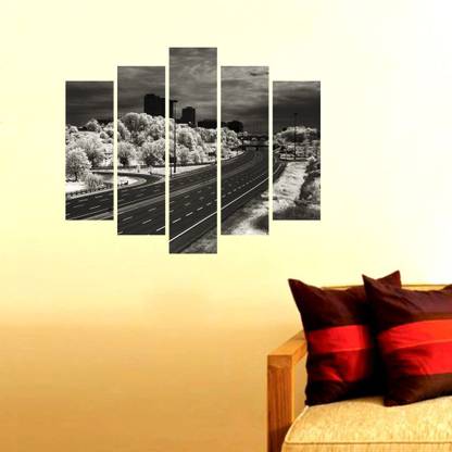 Impression Wall 74 cm Impression Wall Road Wall Cut Outs Self Adhesive ...