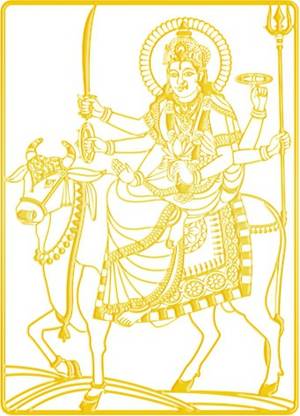 Aeon 3.5 cm Umiya Mataji Self Adhesive Sticker Price in India - Buy ...