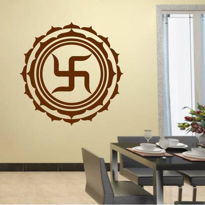 Decor Villa 58 cm Decor villa Swastika Wall Decal & Sticker Self ...