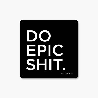LETTERNOTE cm Do Epic Shit Magnetic Sticker Price in India - Buy ...