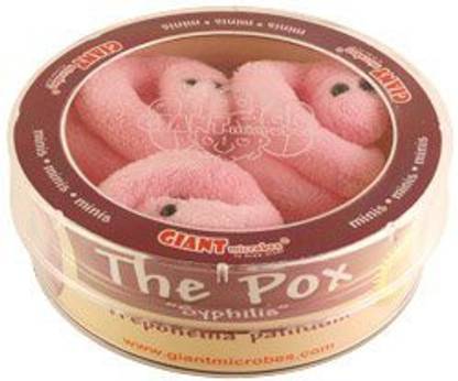 GIANT Microbes Pox - Syphilis (Treponema pallidum) Petri Dish - 20 inch ...