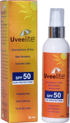 Uveelite Sunscreen Lotion - SPF 50 PA++ - Price in India, Buy Uveelite ...