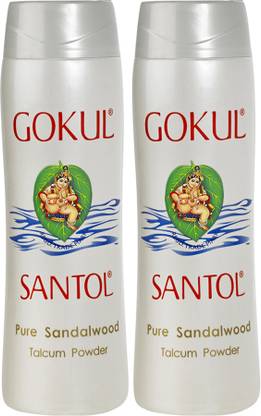 GOKUL Pure Sandalwood Talcum Powder (Pack of 2) - Price in India, Buy ...