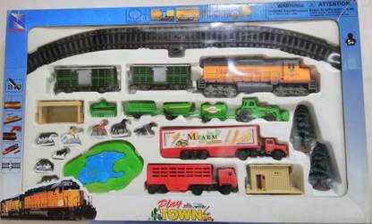 New-Ray Play town train set - Play town train set . shop for New-Ray ...