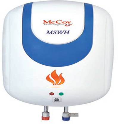 Mccoy 15 L Storage Water Geyser (15L - Plastic Body Water Heater, White ...