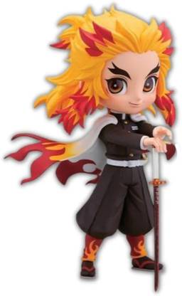Mubco Demon Slayer Kyojuro Rengoku Action Figure| PVC Anime Collectable ...
