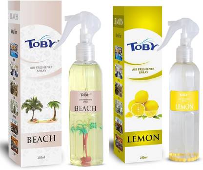TOBY BEACH , LEMON Air Freshner Spray Price in India - Buy TOBY BEACH ...
