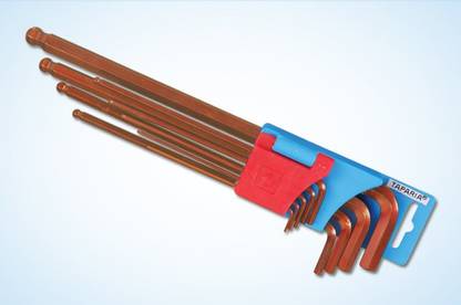 TAPARIA KBHM9X Allen Key Set Price in India - Buy TAPARIA KBHM9X Allen ...