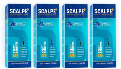 Scalpe Plus Anti Dandruff Shampoo Liquid Price in India - Buy Scalpe ...