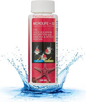 VAYINATO Aquatic Remedies MicroLife S2 (100 ML) Beneficial Bacteria For ...