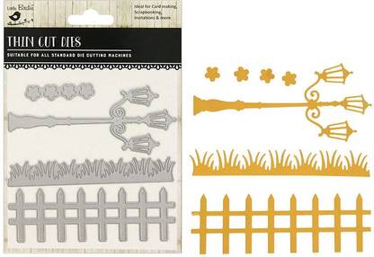 ITSY Bitsy THIN CUT DIES VICTORIAN LAMP POST 4PCS - THIN CUT DIES ...