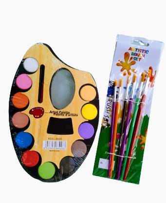 Flipkart.com | JS Premium Art/Drawing Kit (Watercolor with Palette Tray ...