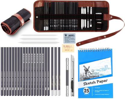 Flipkart.com | Wynhard Drawing Pencils 29 Pcs Artist Pencil Sketch ...