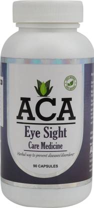 ACA Ayurveda Eyesight Care Healthy to Improve Vision, Eye Multivitamin ...