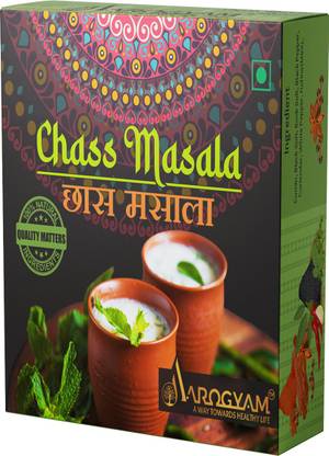 Aarogyam chach masala powder 500gm (2 pack of 250gm) Price in India ...